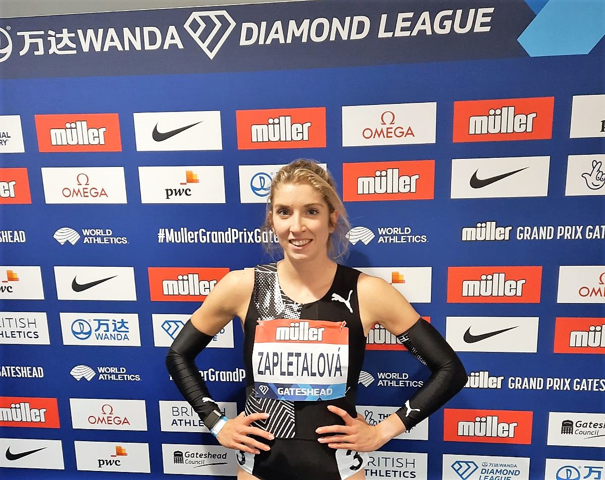 Emma Zapletalová štvrtá na 400 m prekážok na Diamantovej lige v ...