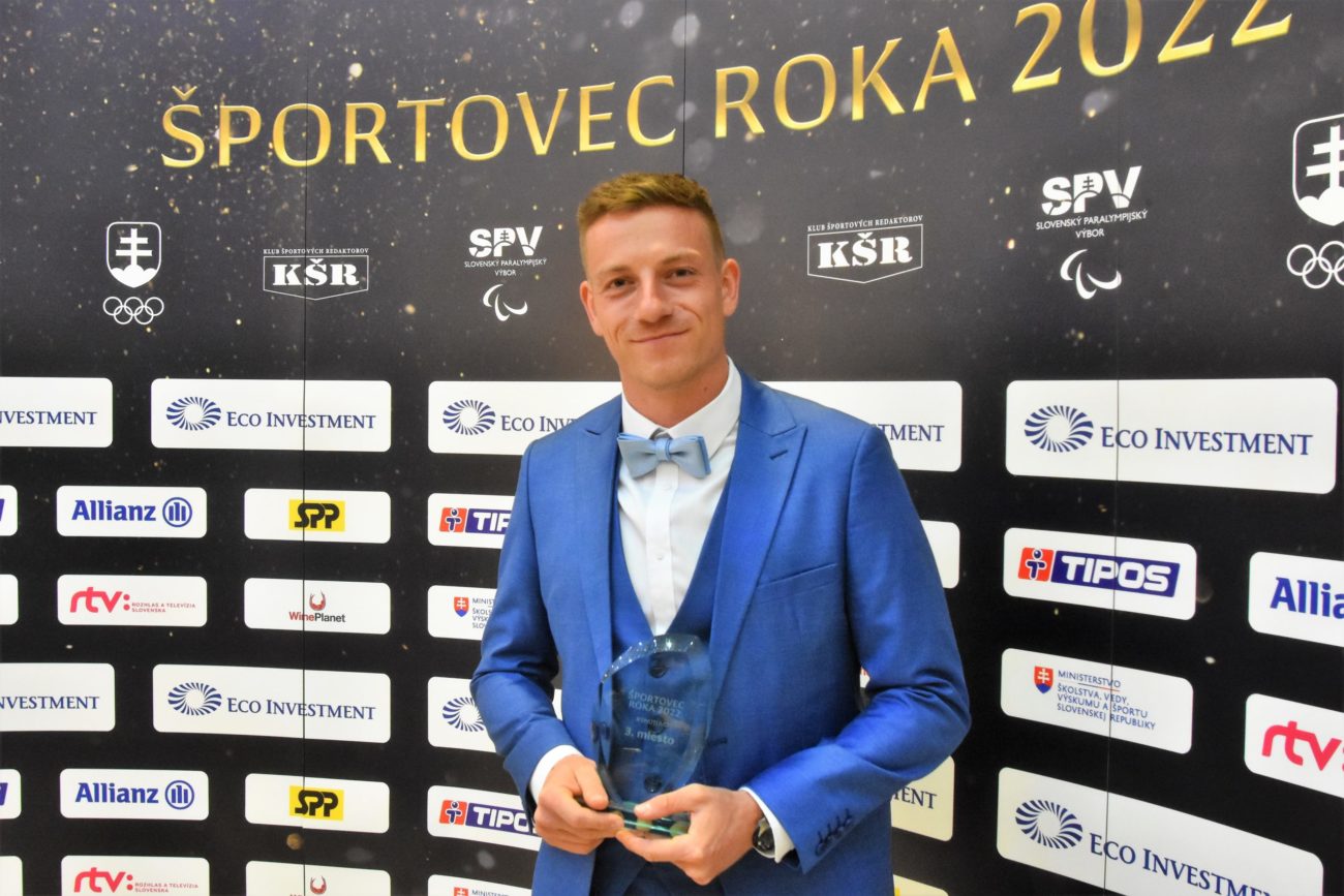 Športovec roka 2022: šprintér Ján Volko tretí za Vlhovou a J ...